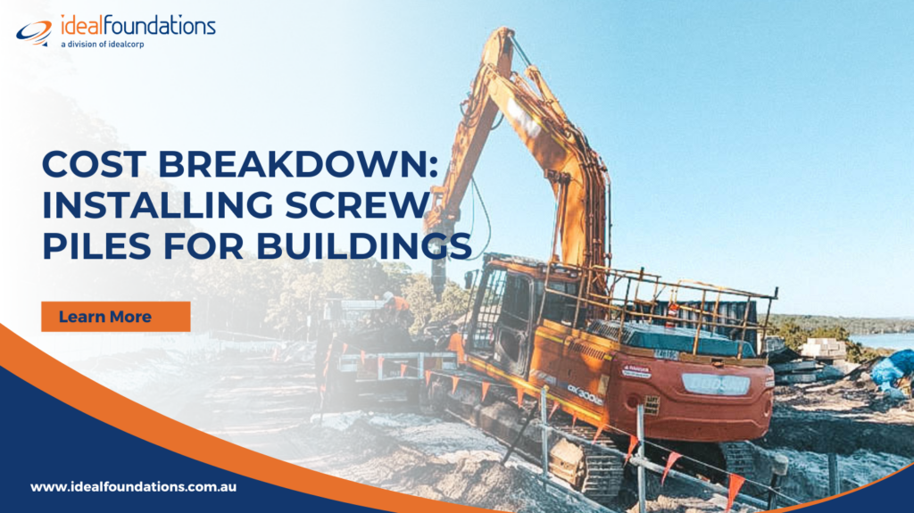 Step-by-step guide to installing screw piles for home construction ...