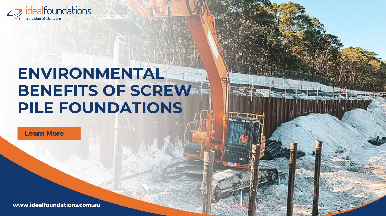 Environmental Benefits of Screw Pile Foundations - Ideal Foundations